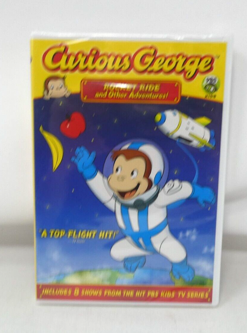 Curious George Rocket Ride and Other Adventures DVD Frank Welker NEW ...