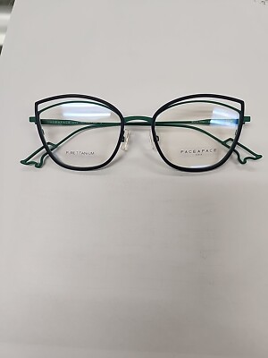 FACE A FACE BOCCA SONG 1 Green/Black Titanium Frame | eBay
