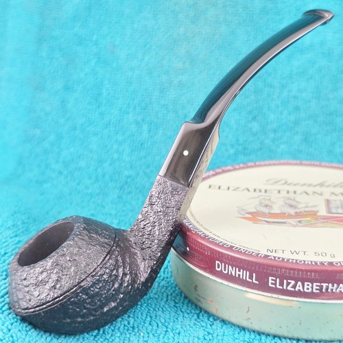 MINT 1985 DUNHILL SHELL BRIAR CLASSIC BENT BULLDOG English Estate Pipe ...
