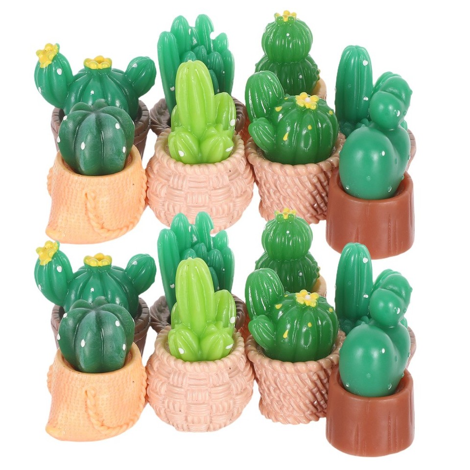 16 Pcs Cactus Party Centerpieces Artificial Succulents for Outdoors | eBay
