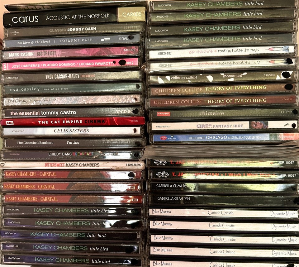 50 Mixed CDs | Bulk Lot | Mostly Unplayed Ex‑Retail Clearance | LOT 4 ...