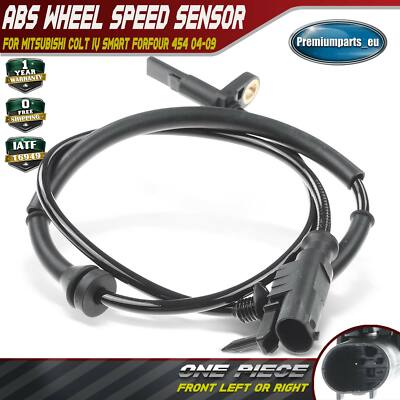 ABS Wheel Speed Sensor Front for Mitsubishi Colt MK4 Smart Forfour 454 ...