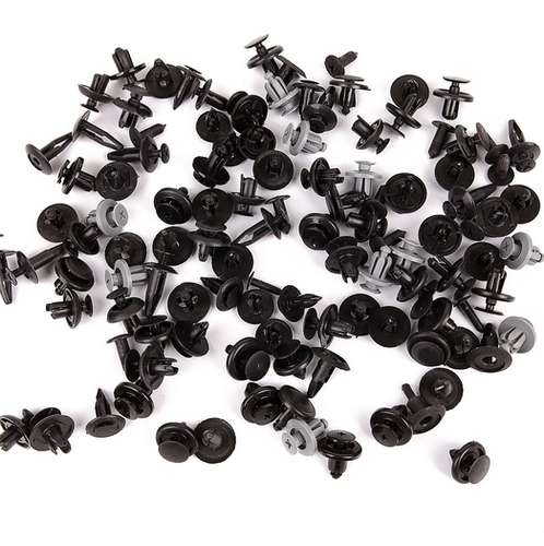 Car Trim Body Fastener Clips Push Rivets Retainer Door Screw Kit Panel ...