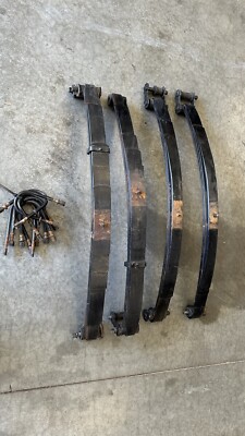 1981 Toyota FJ40 Leaf Springs Suspension Front And Rear Original | eBay