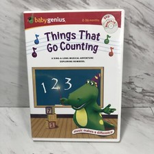 Baby Genius - Things That Go Counting (DVD, 2006, 2-Disc Set) for sale ...