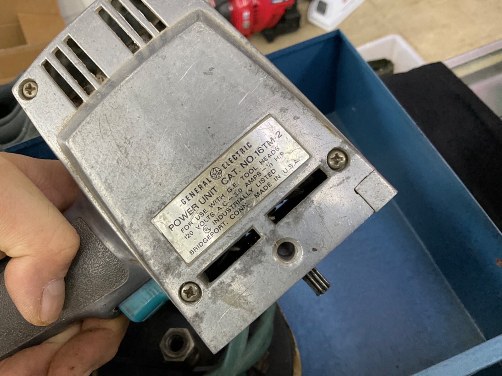 Vintage General Electric GE Portable Power Tool Kit Model TK2 | eBay