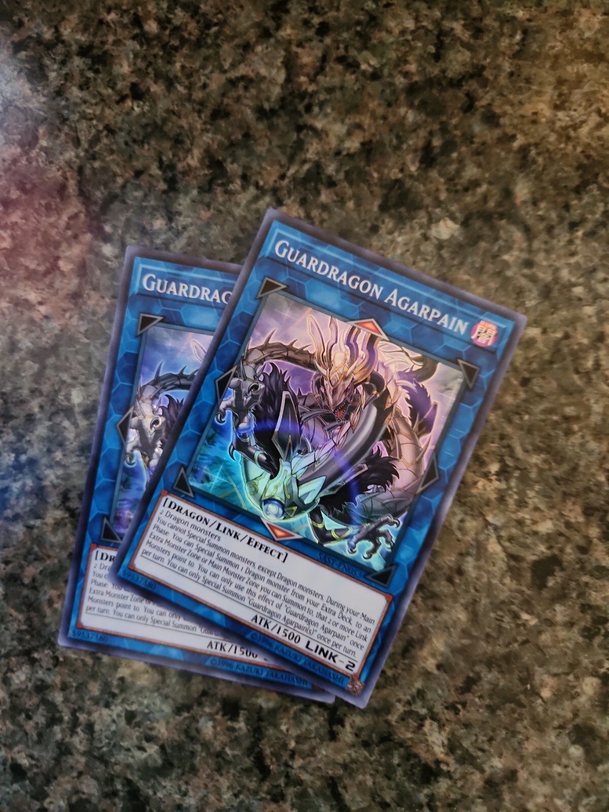 2x (M/NM) Guardragon Agarpain - SAST-EN053 - Super Rare - 1st Edition ...