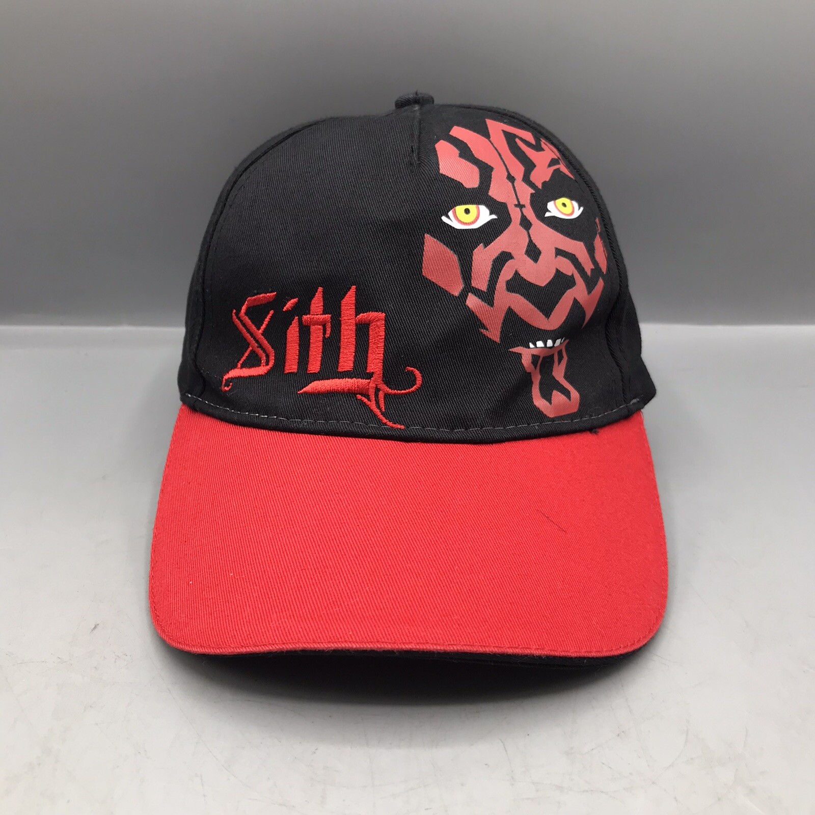 STAR WARS Sith Youth Kids Adjustable OSFM Hat Cap Black w/ Red Snapback ...