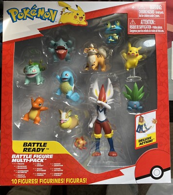 Pokemon 10 Pack Multi pack Battle ready Character Action fIgure Set | eBay