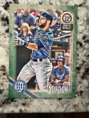 2018 TOPPS GYPSY QUEEN GREEN PARALLEL CARD KANSAS CITY ROYALS ALEX GORDON #63 | eBay