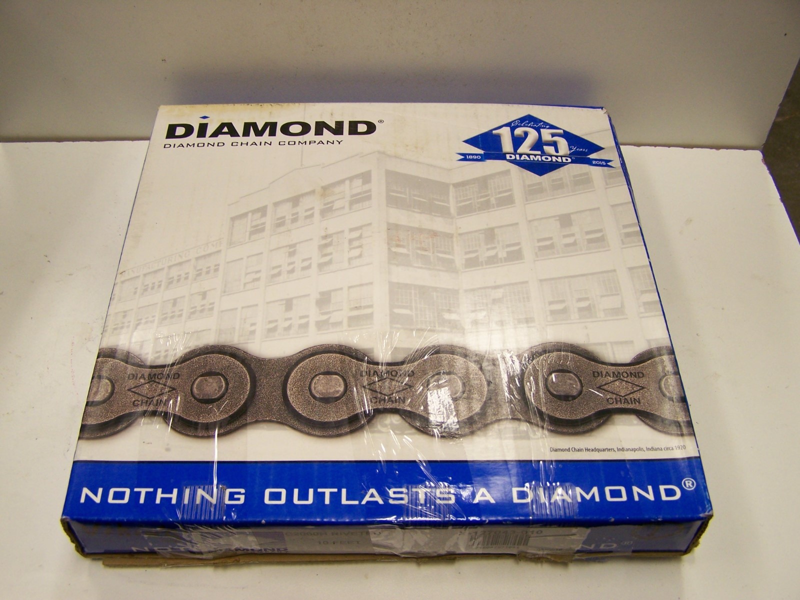 10' Diamond C2060H Riveted Heavy Double Pitch Roller Conveyor Class ...