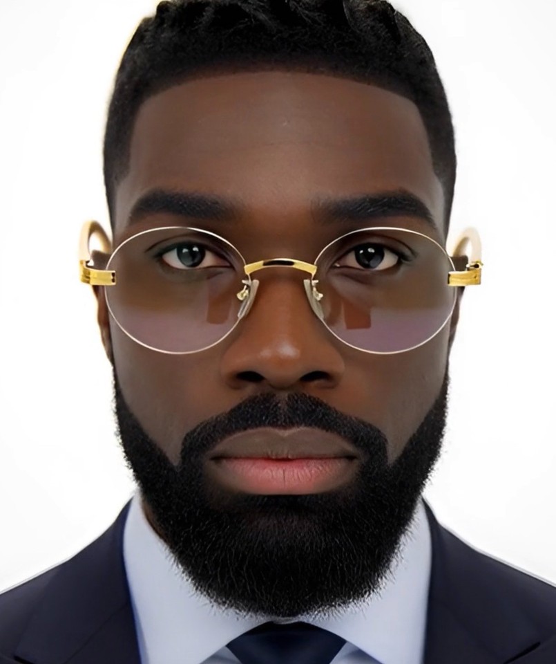 Classy Elegant Sophisticated Hip Hop Rapper Clear Lens EYE GLASSES ...