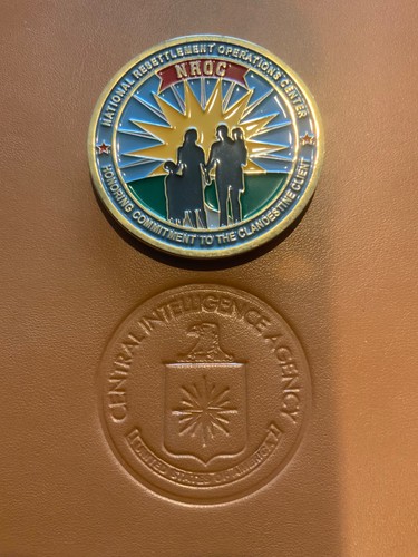 Central Intelligence Agency CIA SAC SOG National Resettlement Coin VERY ...