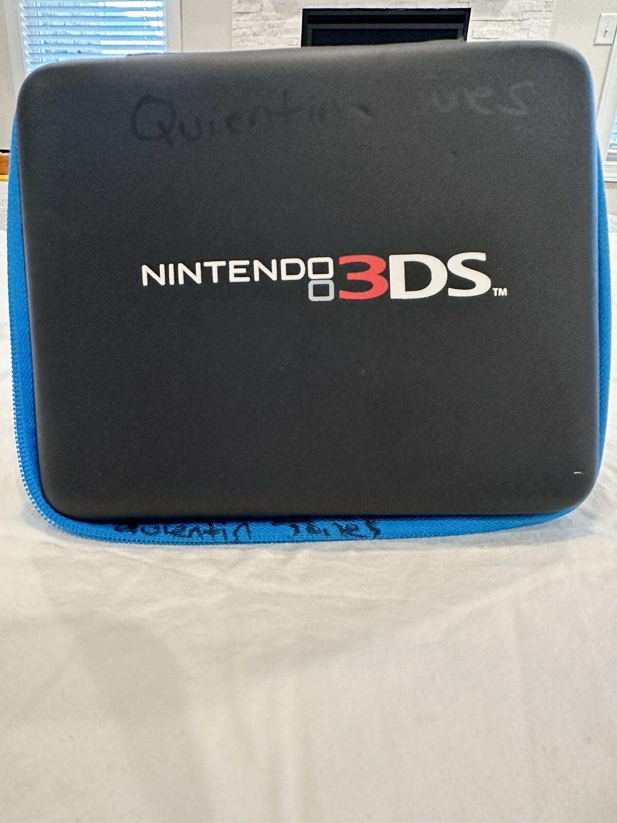 Black and Blue OEM Genuine 3ds Nintendo Case Shell *Can Sleeve Up to 8 ...