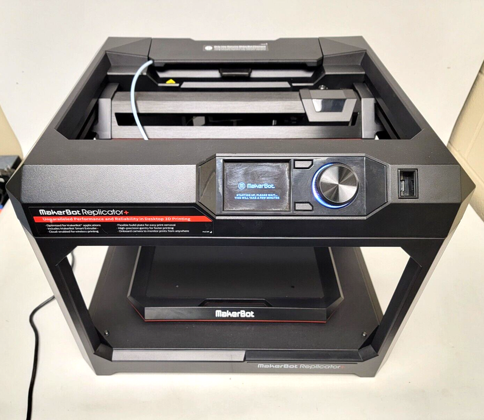 MakerBot Replicator+ Plus 3D Printer PABH65 - Tested and Working * | eBay