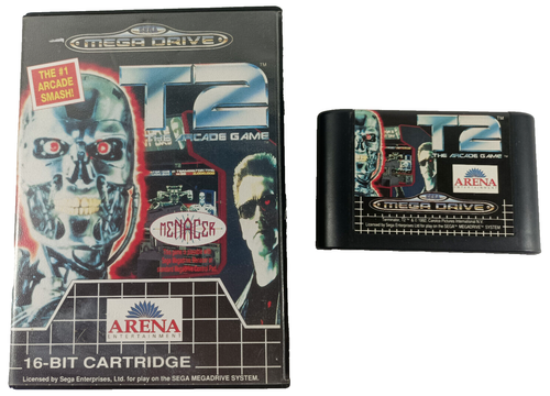 Jeu Sega Mega Drive en boite T2 The Arcade Game Envoi rapide et suivi ...