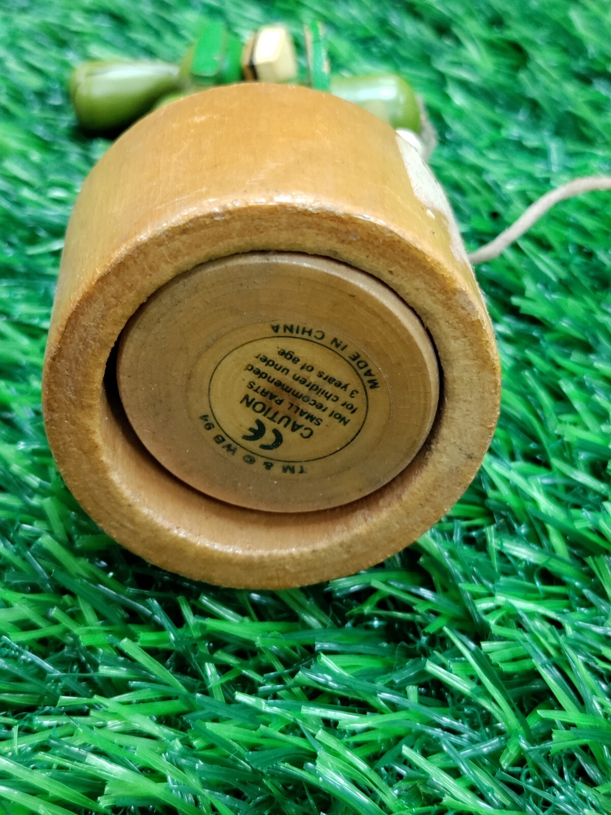 Vintage Marvin The Martian Wooden Push Up Button Collapsible PUPPET Toy ...