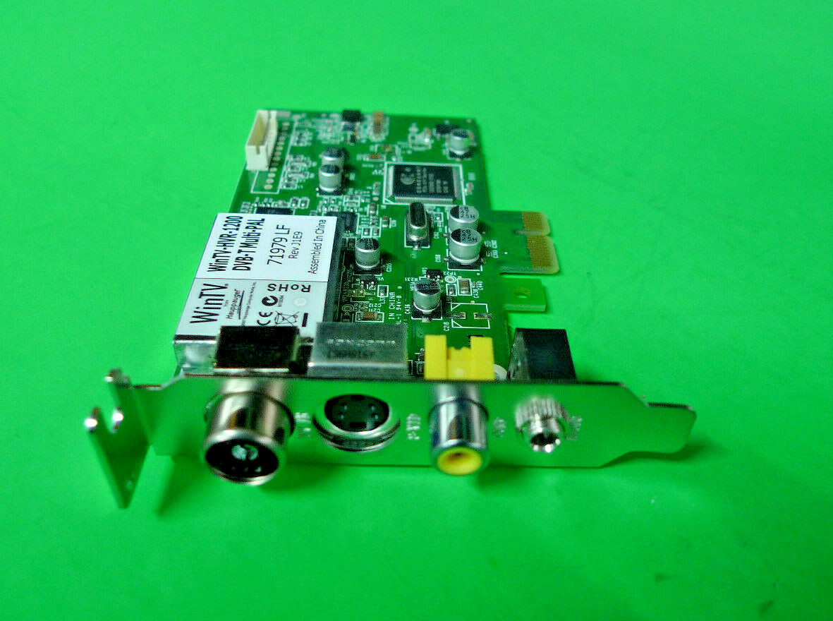 NEW Dell Hauppage WINTV-HVR-1200 DVB-T Multi-PAL TV TUNER PCI-e CARD ...