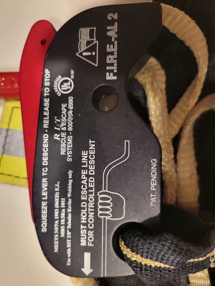 RIT Pocket Pack Firefighter Bailout System | eBay