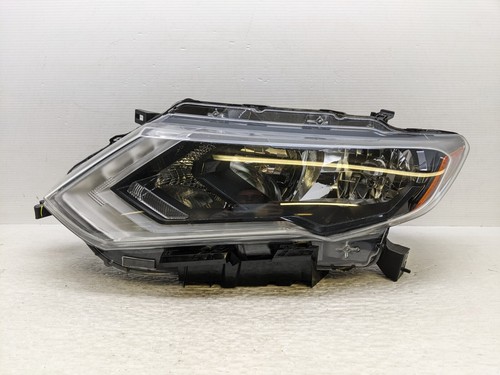 OEM 2017-2020 NISSAN ROGUE LEFT HEADLIGHT HALOGEN W/ LED DRIVER 26060 ...