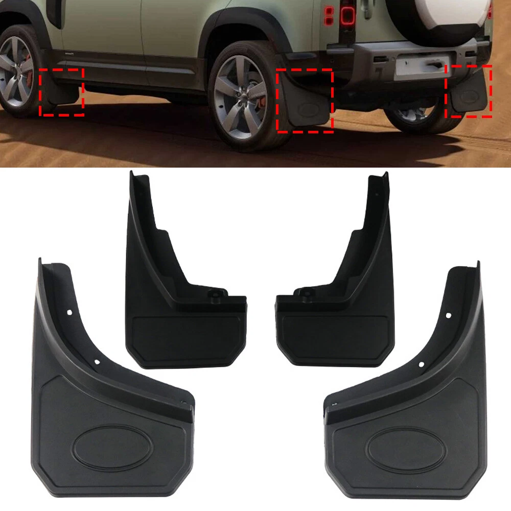 ABS Black For Land Rover Defender 110 130 2020 Car Mudguard