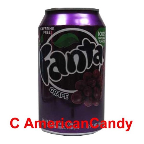 12x 355ml Fanta Grape USA Import Softdrink (4,22 €/ L) 49000014242 | eBay