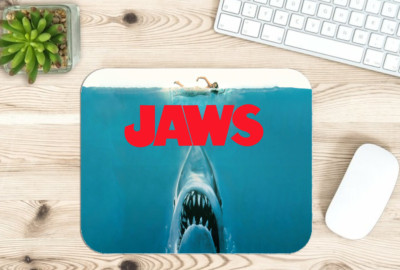 Mouse Pad Jaws Shark Swimmer | eBay