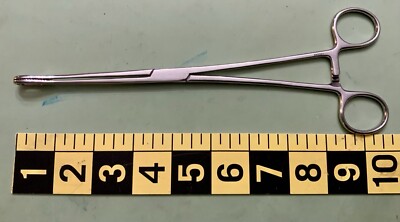 Jarit #115-107 Foerster Sponge Forceps Serrated Loop Jaw 9-3/4” USA ...
