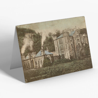 GREETING CARD - Vintage Scotland - Stobs Castle, Hawick (b) | eBay UK