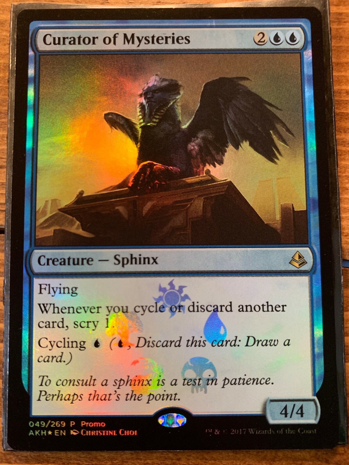 MTG Magic 1x x1 - Curator of Mysteries FOIL Amonkhet Ed NM-Mint | eBay