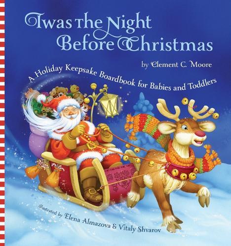 Clement Moore Twas the Night Before Christmas (Libro de cartón ...
