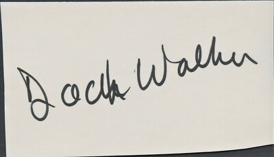 DOAK WALKER Autograph | eBay