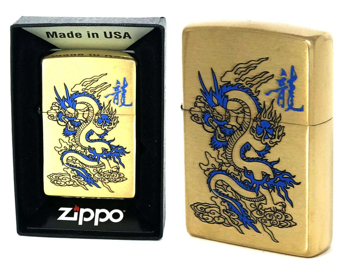 Zippo Lighter Dragon Designs