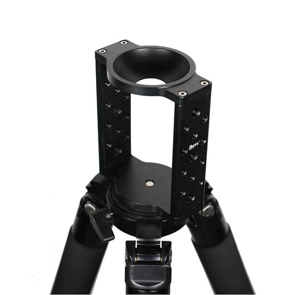 65mm 75mm Half Ball Flat to Bowl Riser Adapter for Camera Tripod Fluid ...