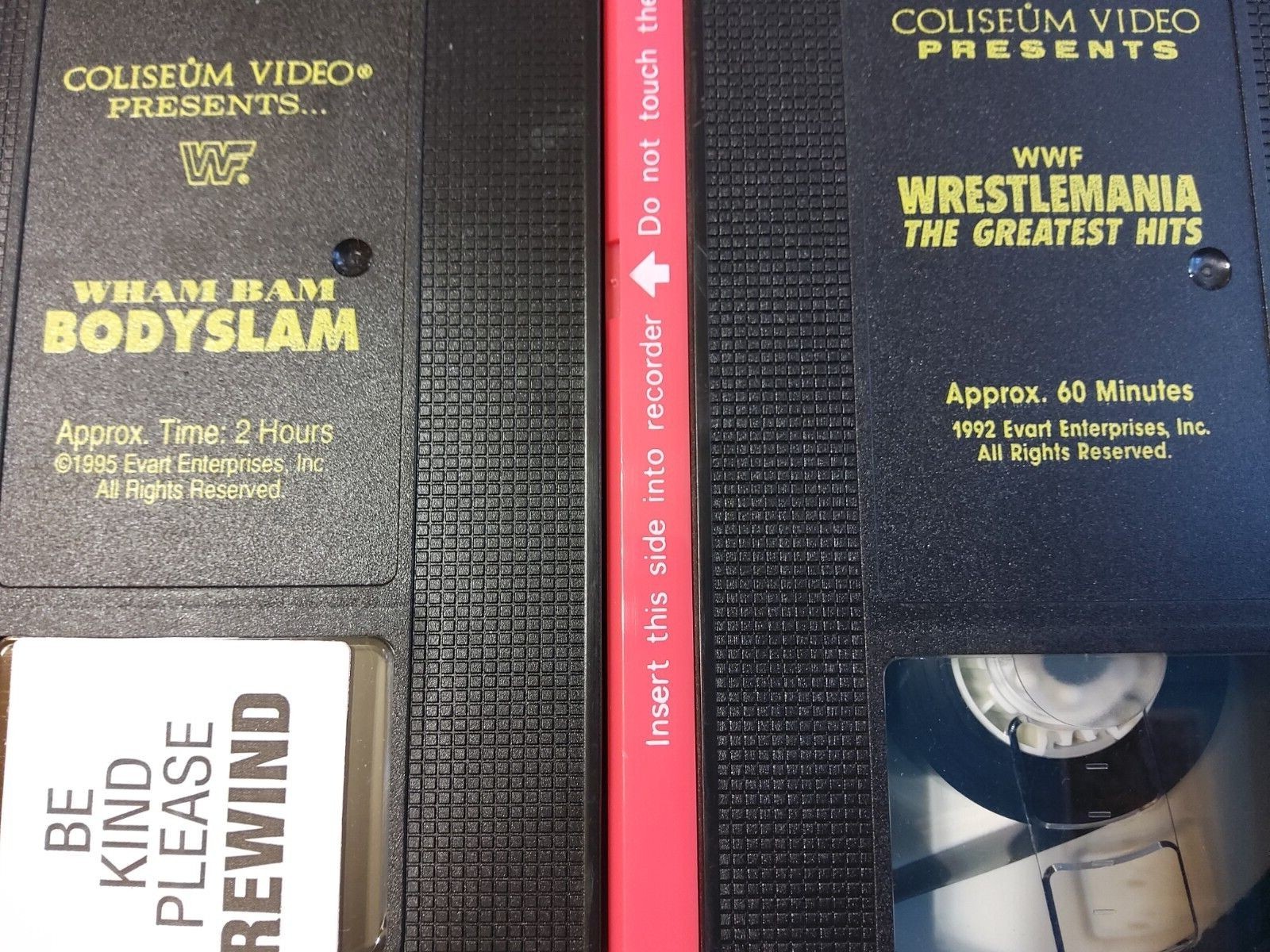 WWF Wham Bam BodySlam Coliseum Home Video VHS Cassette Tape | eBay