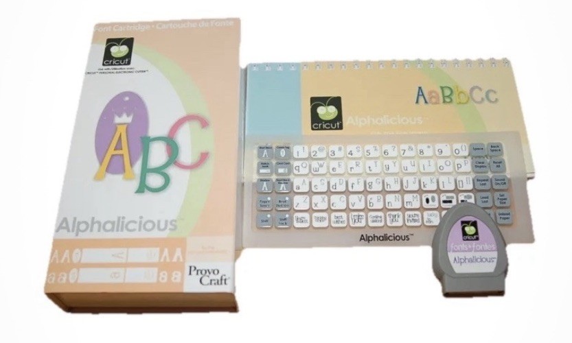 Alphalicious Cricut Cartridge Retired 2006 Provo Craft | eBay