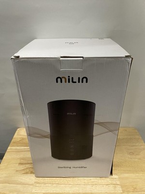 Milin Sterilizing Humidifier Black 0.5 Gal ML9HM0010 Portable Whole ...