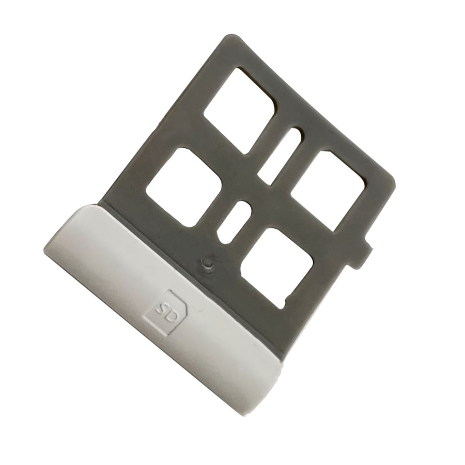 White SD Game Card Slot Cover Holder Frame For Nintendo 3DS LL 3DS XL ...