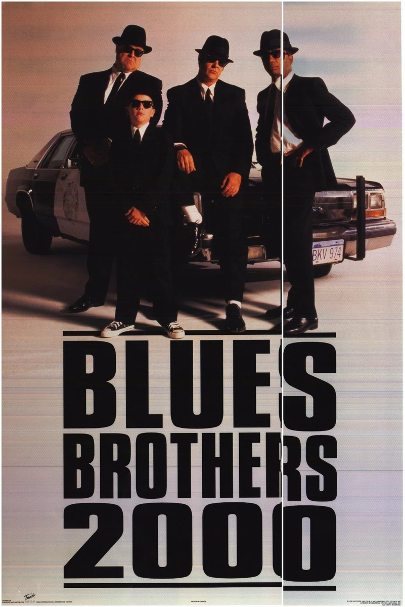 Blues Brothers Movie Poster Original
