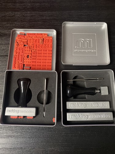 2 Making Memories Magnetic Tool Kits In Metal Box | eBay