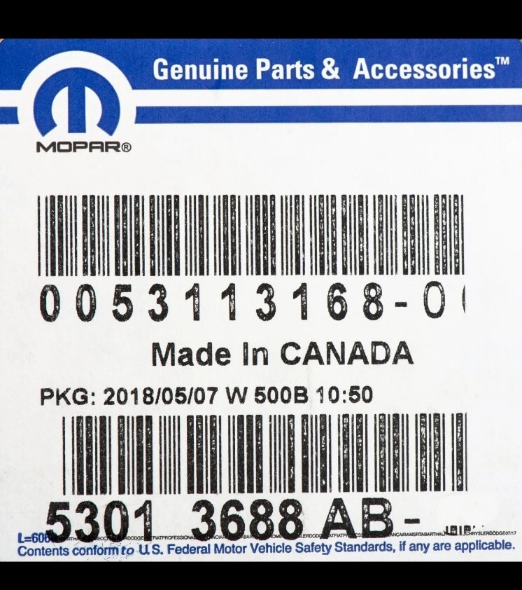 Power+Steering+Pump+Pulley-SXT%2C+VIN%3A+K+Mopar+53013688AB for sale ...