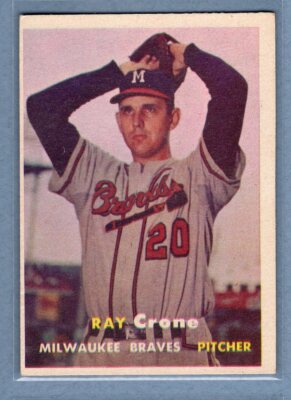 1957 Topps #68 Ray Crone EX GO121 | eBay