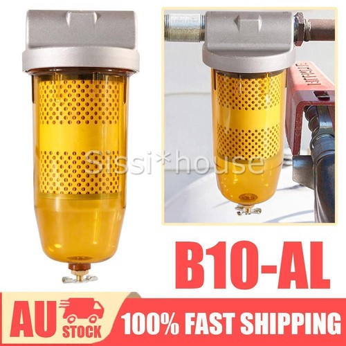 B10-AL Fuel Tank Filter Fuel Water Separator Assembly with PF10 Element ...