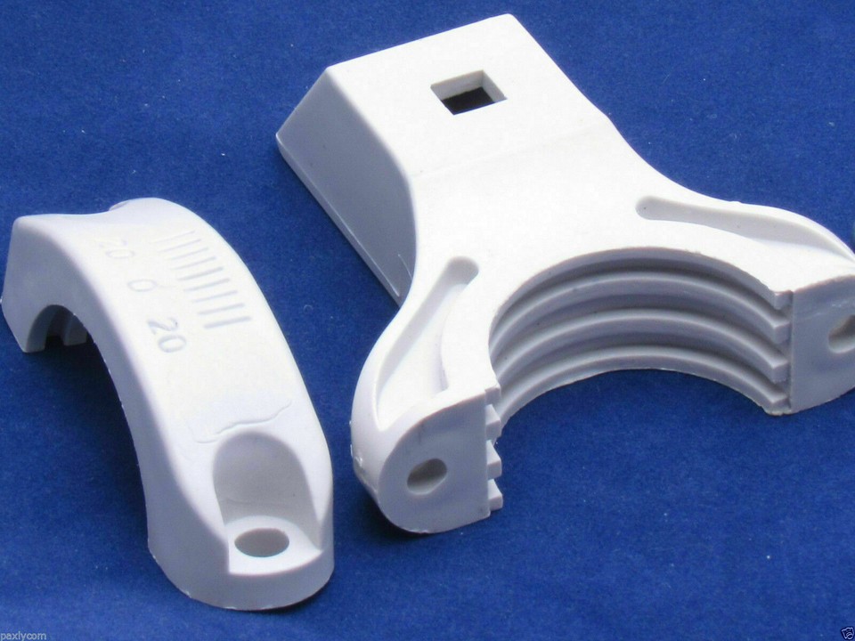 LOT OF 2 UNIVERSAL SINGLE 40MM LNB BRACKET HOLDER MOUNT SATELLITE DISH ...