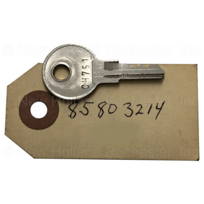 New Holland Door Lock Key Part # 85803214 | eBay