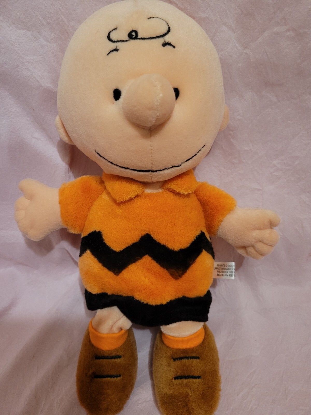Cedar Fair Peanuts Charlie Brown Plush Stuffed Doll 13" Cute And Soft ...