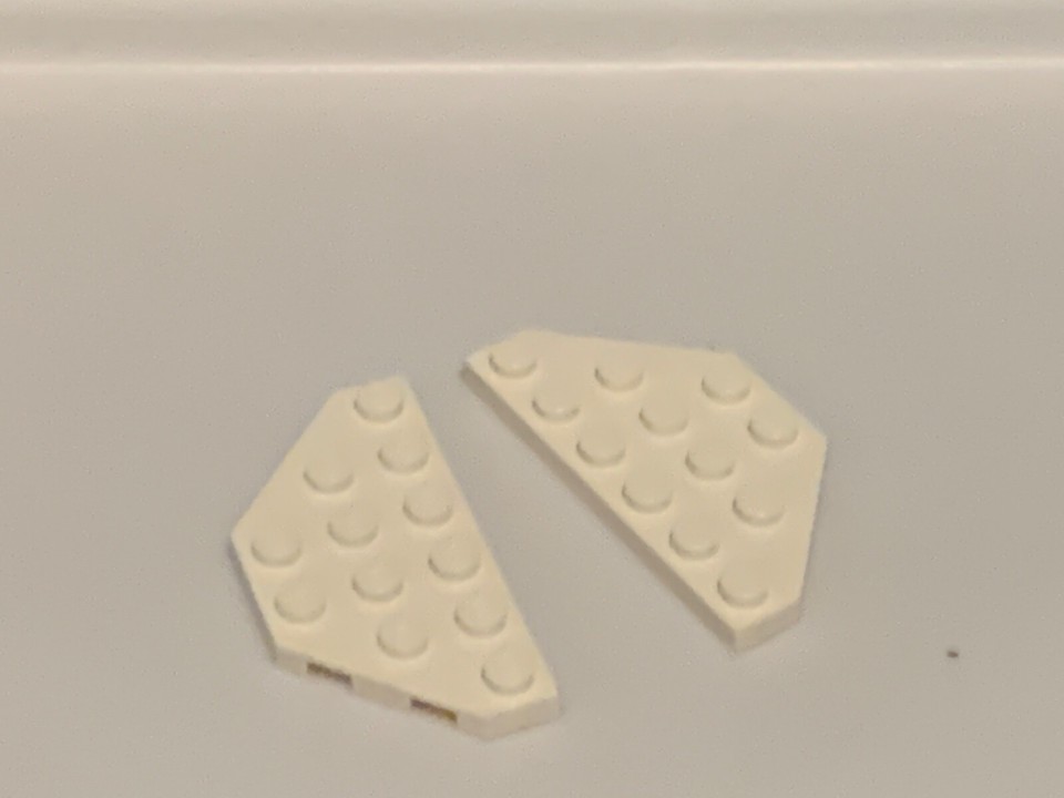 LEGO Parts 2419 (2pcs) Wedge, Plate 3x6 Cut Corners Choose Color Option ...