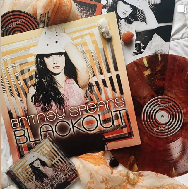 Edición De Lujo De Britney Spears Blackout Britney Album Etsy
