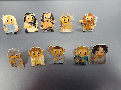 Peccy pins Amazon Rare Set Of 10. The Lord of the Rings: The Rings of ...