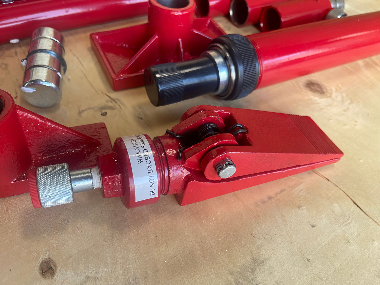 10 Ton Porta Power Hydraulic Auto Body Frame Repair Equipment Kit Ram ...